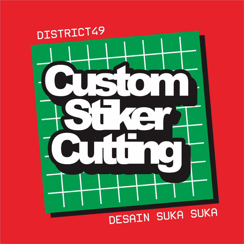Jual Custom Stiker Cutting - Stiker Cutting Desain Suka Suka - Stiker ...