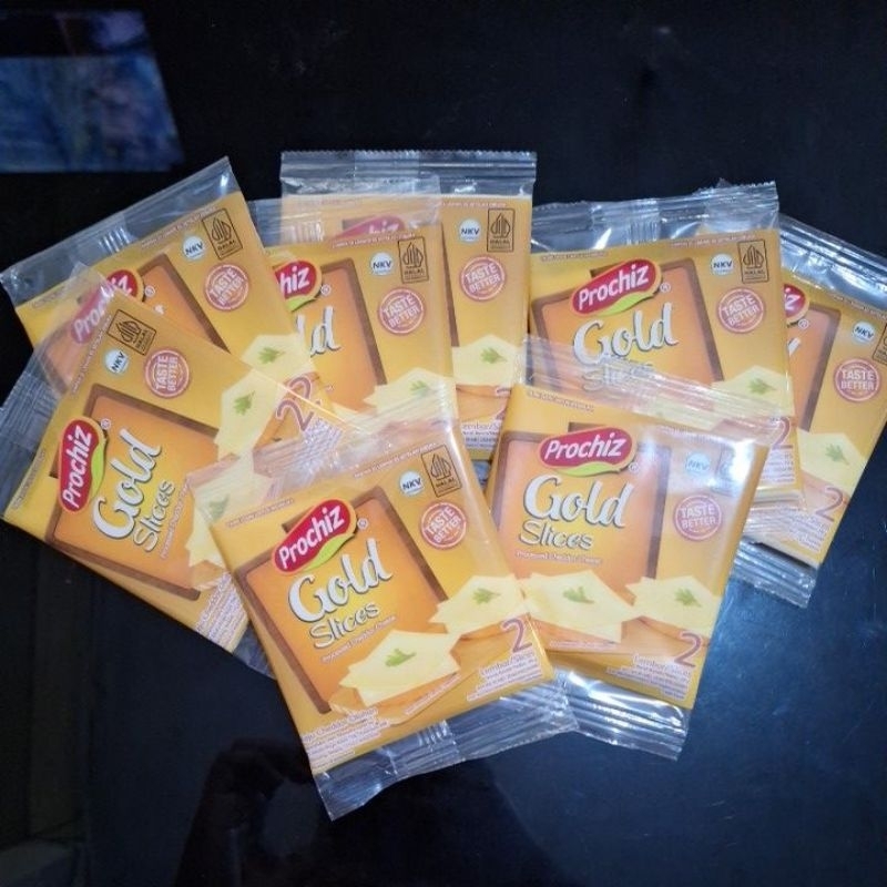 Jual KEJU PROCHIZ Gold Slice 1 Renceng isi 8 Bungkus (1 Bungkus isi 2 ...