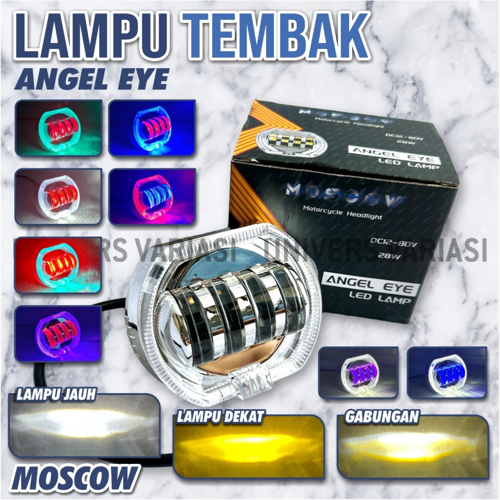 Jual Projie Bi-LED Ala Ala Laser Cut OFF Hi-Lo 4.5 Inch 4 Mata 8D Gen 3 ...