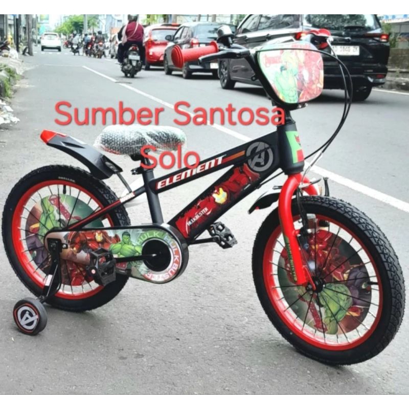 Jual SEPEDA ANAK BMX ELEMENT HULKBUSTER 18 INCH PROMO TERBATAS | Shopee ...