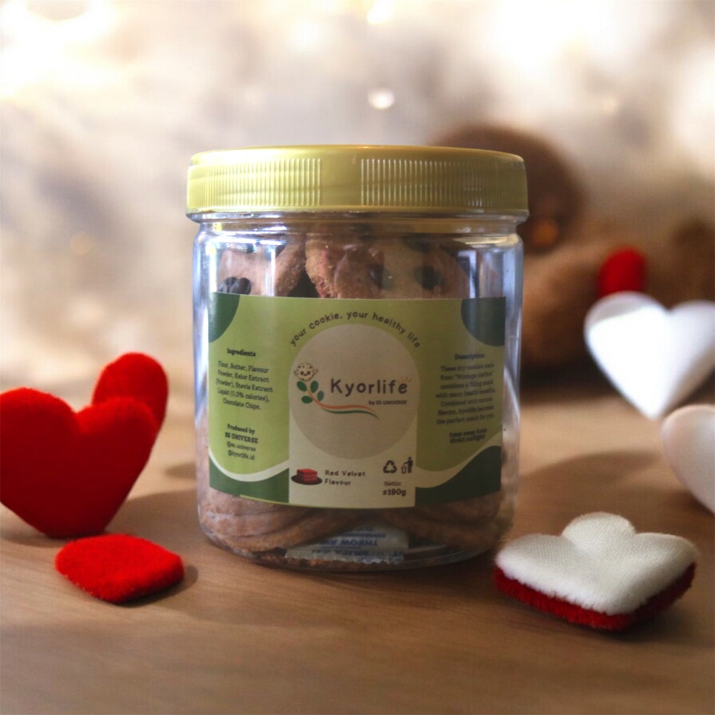 Jual KYORLIFE Rasa Red Velvet - Cookies Sehat Herbal Alami Daun Kelor ...