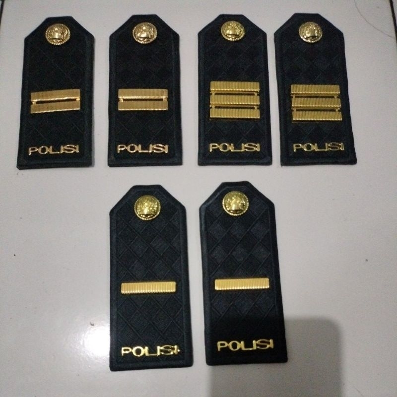 Jual tanda pangkat pdu/pangkat pdu perwira jatah/tanda pangkat ipda ...