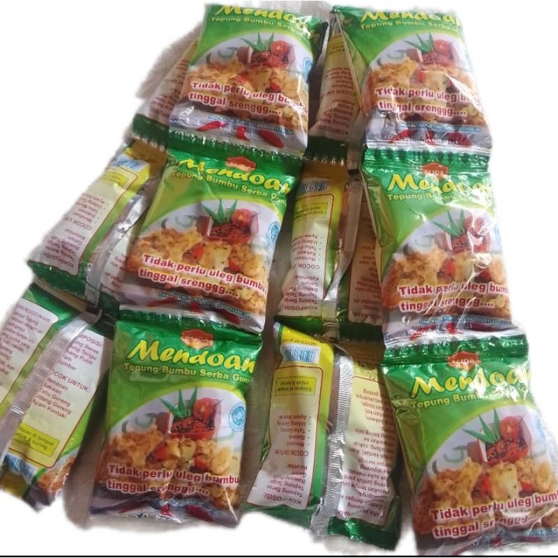 Jual Tepung Mendoan Alida / Tepung Bumbu Instan Serbaguna - 1 Pack isi ...