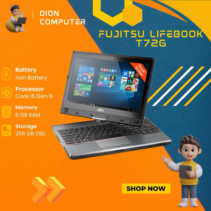 Jual FUJITSU LifeBook T726 | Shopee Indonesia