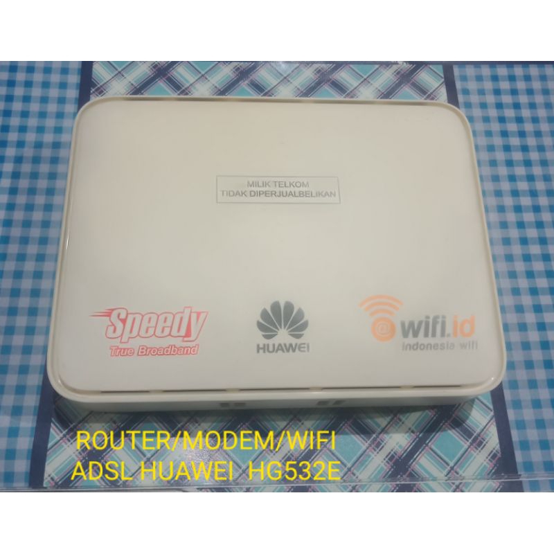 Jual ROUTER/MODEM/WIFI ADSL HUAWEI HG532E BEKAS NORMAL | Shopee Indonesia