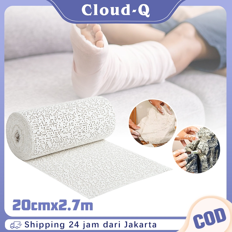 Jual Perban Plester Ortopedi Gips Patah Tulang 20 cm X 2.7m Plaster ...