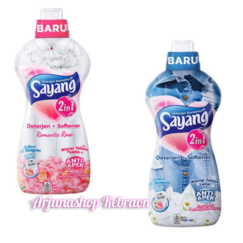 Jual SAYANG BOTOLAN Deterjen Konsentrat Cair Botol 700ml | Shopee Indonesia
