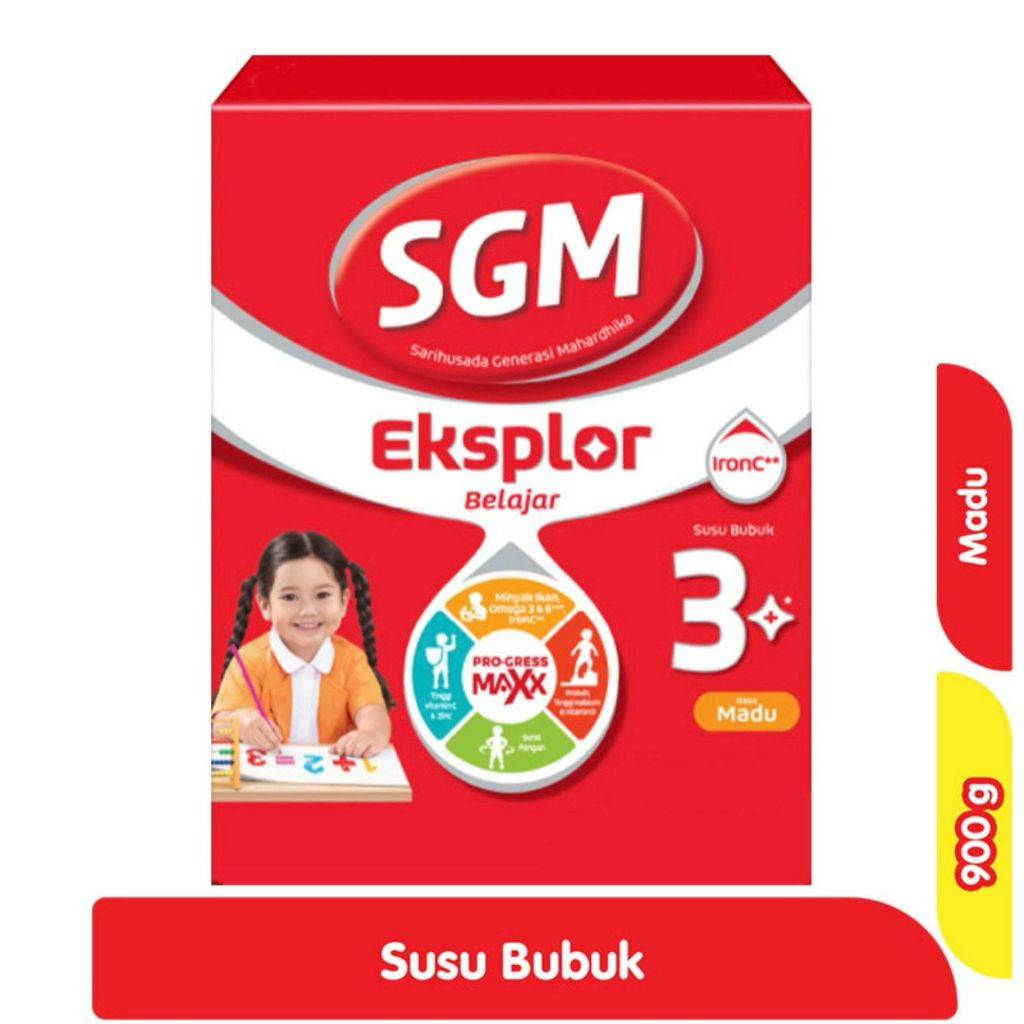 Jual SGM Eksplor 3+ 900 Gr Madu & Vanilla Susu Promo 900gr | Shopee Indonesia