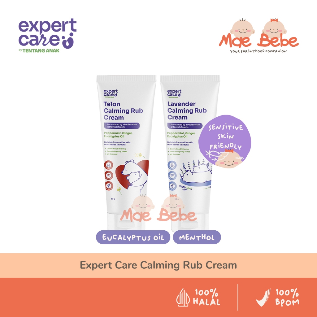 Jual Expert Care by Tentang Anak Calming Rub Cream Telon & Lavender ...