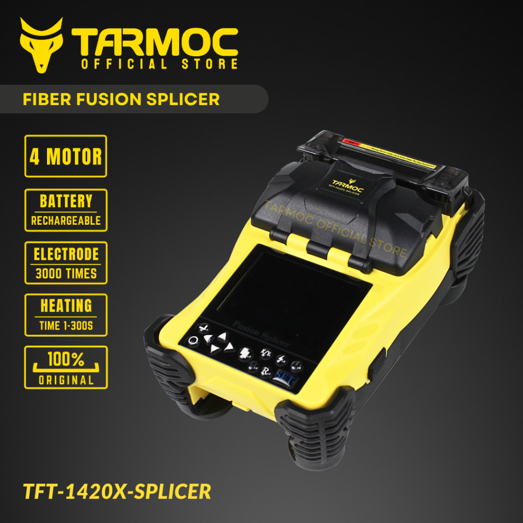 Jual Tarmoc TFT-1420X-SPLICER | Fiber Optic Splicer 4 Motor | Shopee ...