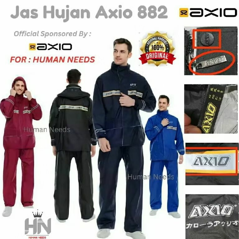 Jual JAS HUJAN AXIO EUROPE ORIGINAL 100% PRIA DAN WANITA UNISEX Mantol ...
