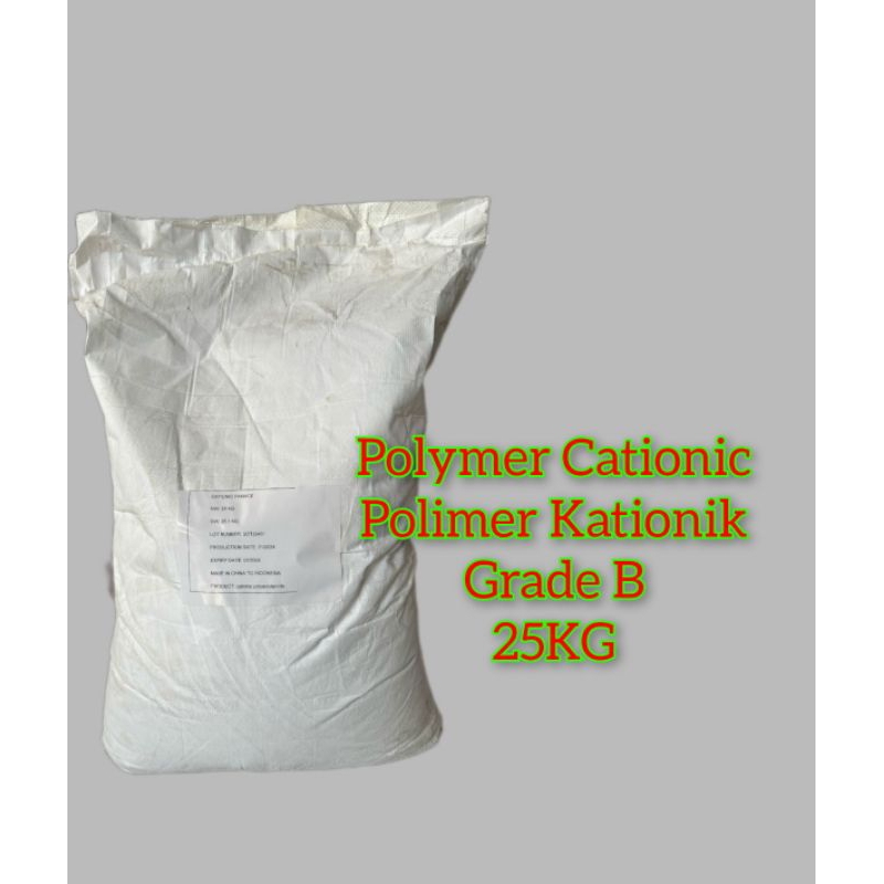 Jual Polymer Cationic / Polimer Kationik 25KG | Shopee Indonesia