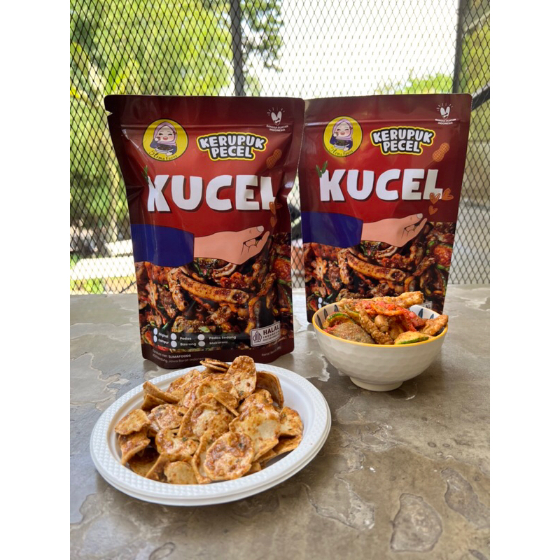 Jual KUCEL LIMAFOODS Kerupuk Bumbu Pecel Kemasan Baru 250g | Shopee ...