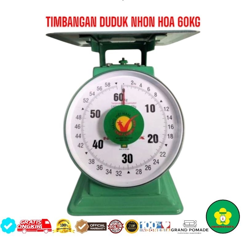 Jual TIMBANGAN DUDUK NHON HOA 60KG | Shopee Indonesia