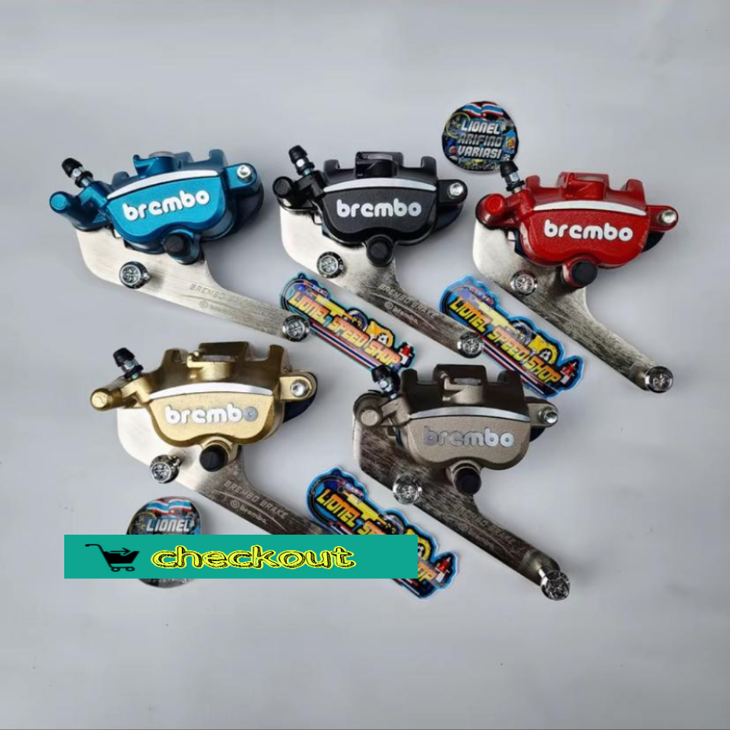 Jual Paket Kaliper 2 Piston ( BREMBO SAMURAI BRAKE disc 260mm ) BEAT FI / BEAT STREET / BEAT POP ...