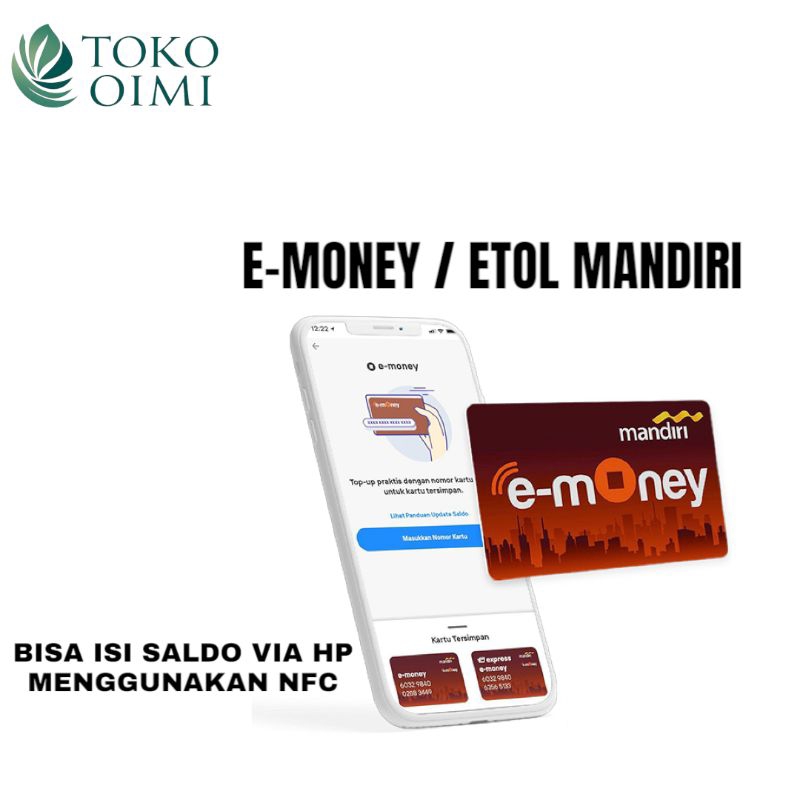 Jual Emoney / Etol MANDIRI / Kartu Pembayaran Tol / Parkir / busway ...