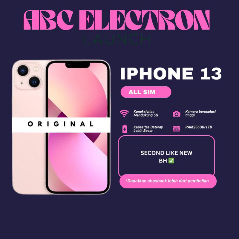 Jual lPHONE 13 Second Normal inter 128GB 256GB 512GB | Shopee Indonesia