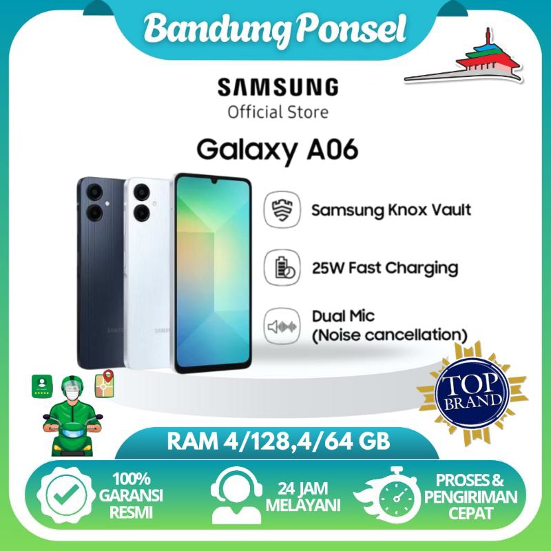 Jual Samsung Galaxy A06 dan A05 4G 4/128 Gb HelioG85,5000mAh 25W Fast Charging,Garansi Resmi ...