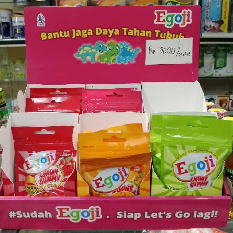 Jual Egoji Chewy Gummy Vitamin 25 g | Shopee Indonesia