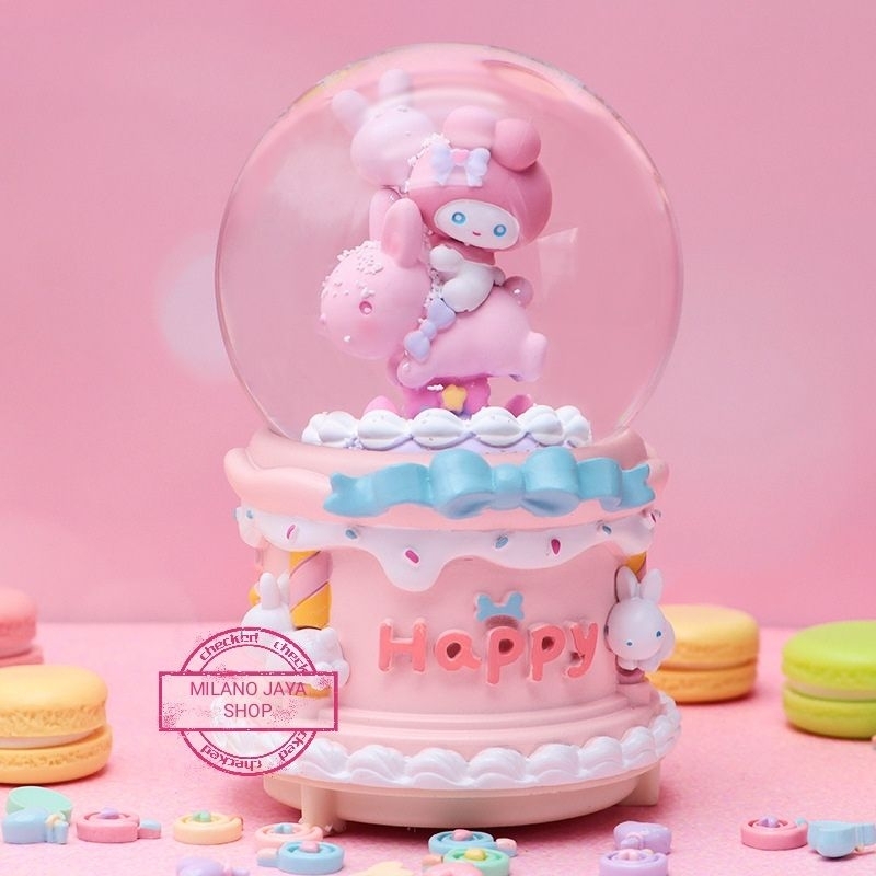 Jual Snowball Salju PREMIUM JUMBO BERPUTAR OTOMATIS Snowball Bunny ...