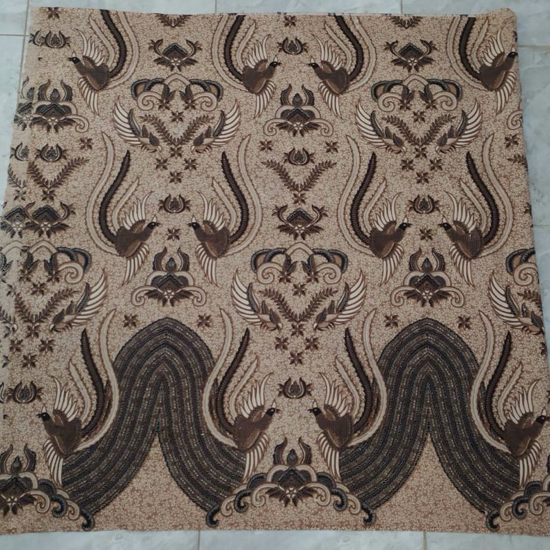 Jual Kain Batik Warna Coklat Susu Kain Batik Murah Seragam Bridesmaid ...