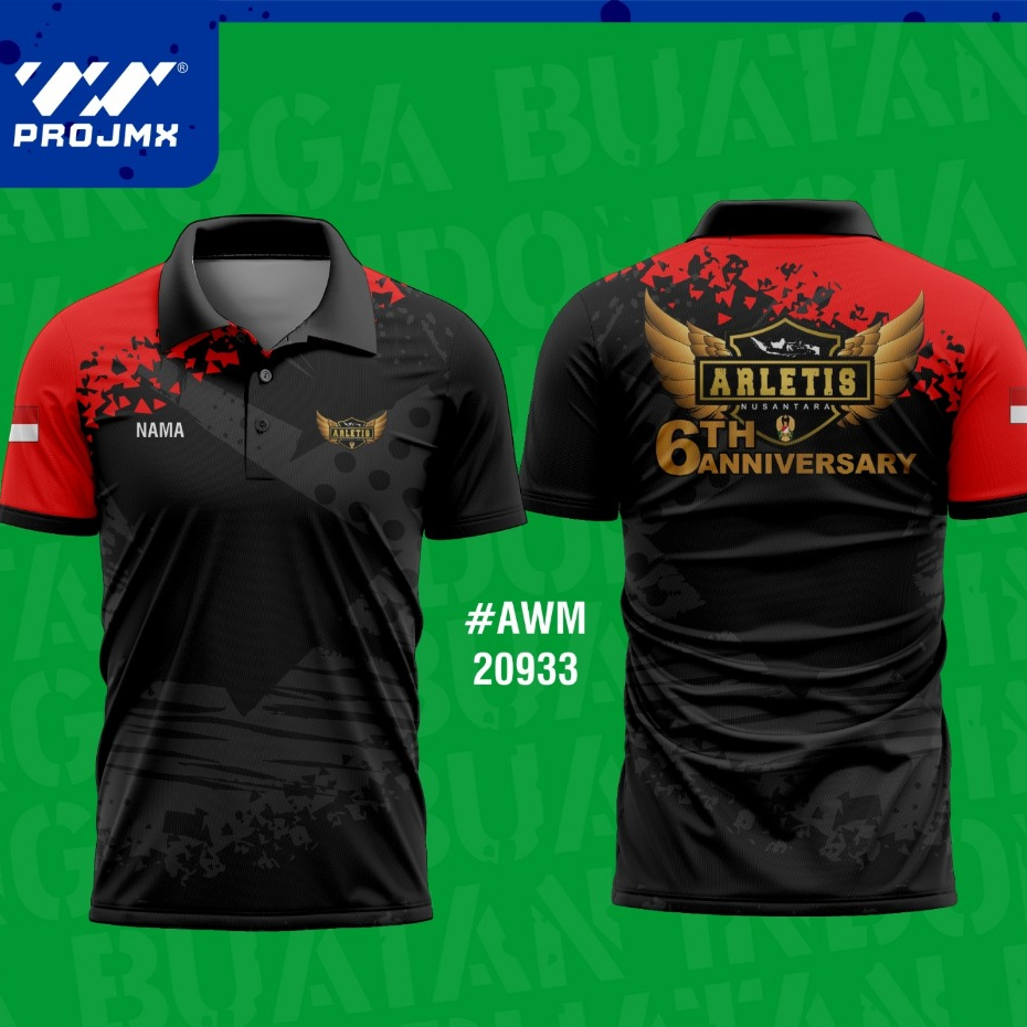 Jual PROJMX - JERSEY 6TH ANNIVERSARY ARLETIS (BISA CUSTOM) | Shopee ...