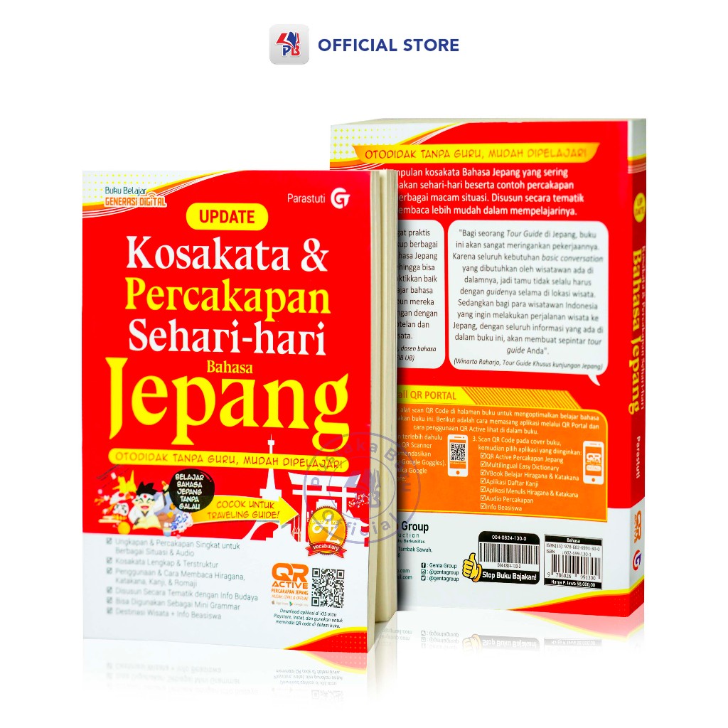 Jual Buku Bahasa Jepang : Kosakata Percakapan Sehari Hari Bahasa Jepang / PT MAGENTA MEDIA - MM ...