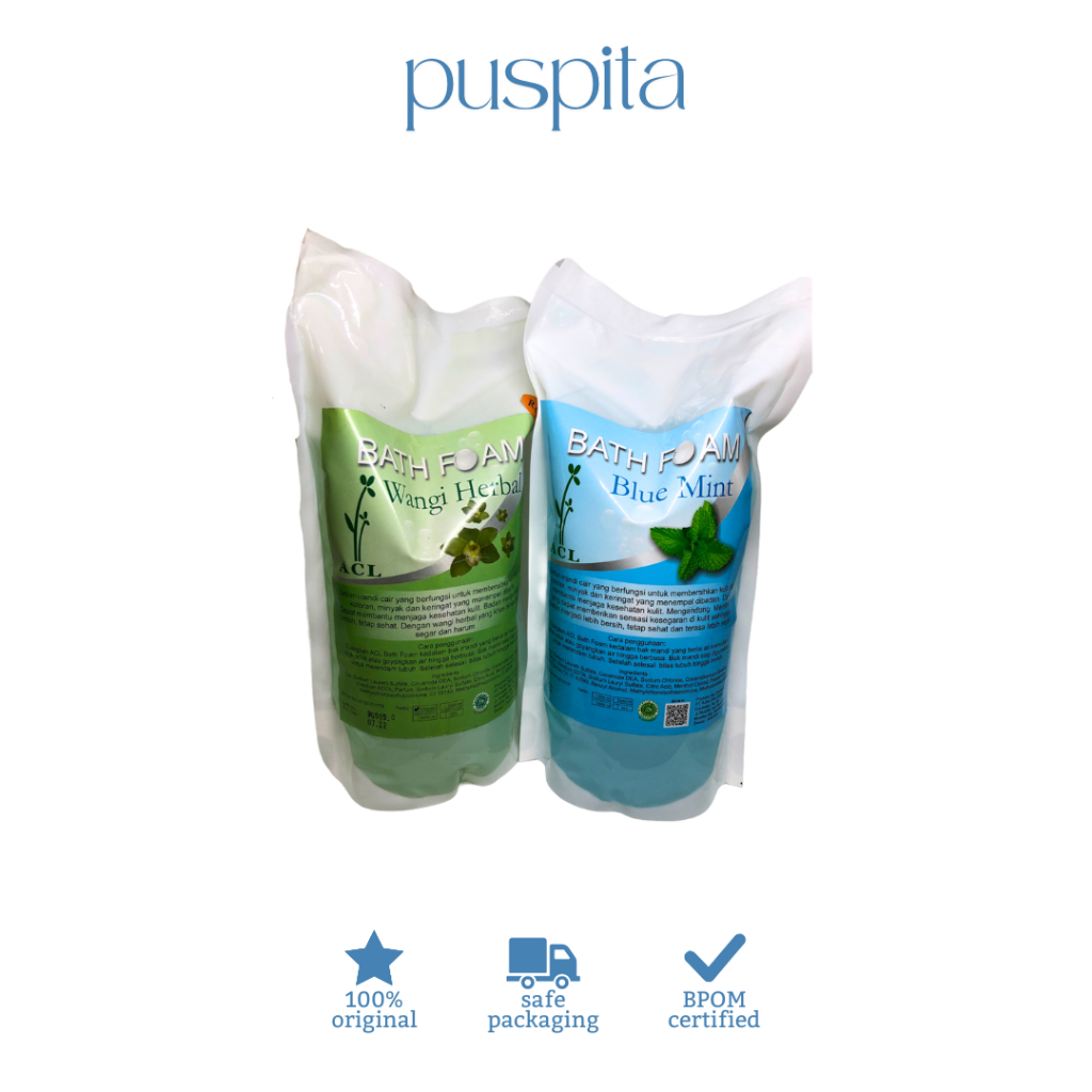 Jual PUSPITA - ACL Bath Foam Sabun Mandi Busa Sabun Mandi Berendam ...