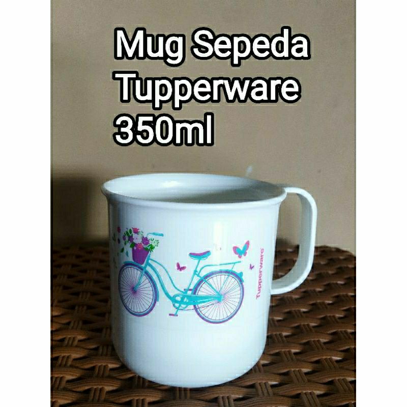 Jual Cangkir Mug sepeda 350ml Tupperware Baru | Shopee Indonesia