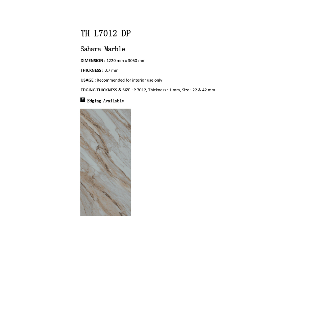 Jual HPL TACO Kode TH L7012 DP - Sahara Marble | Shopee Indonesia