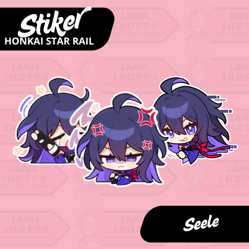 Jual Stiker Honkai Star Rail Seele | Sticker Seele HSR | Merch Anime ...