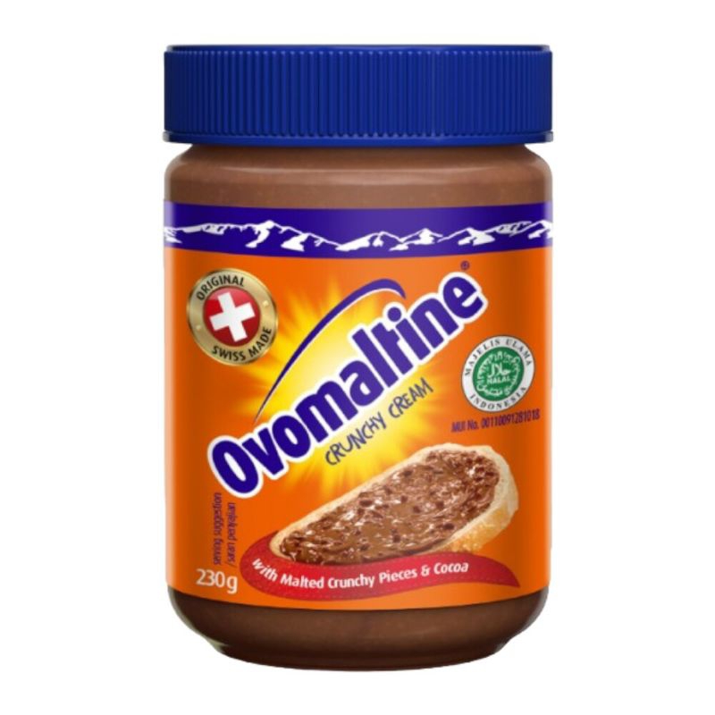 Jual Ovomaltine Crunchy Cream 230 g | Shopee Indonesia