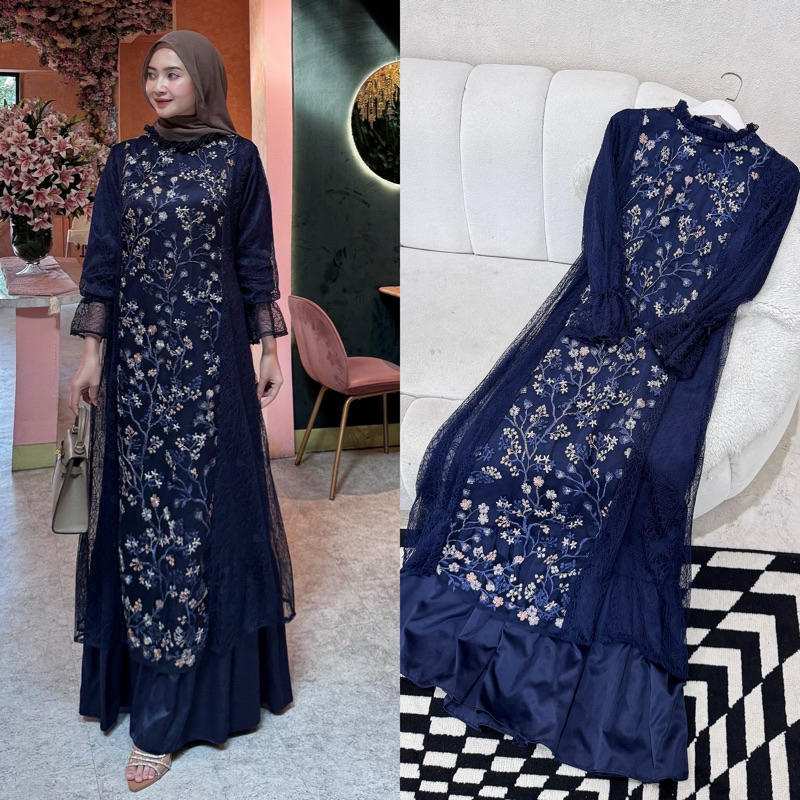 Jual Blash - Feysa reborn new dress outer dan inner exclusive motif ...