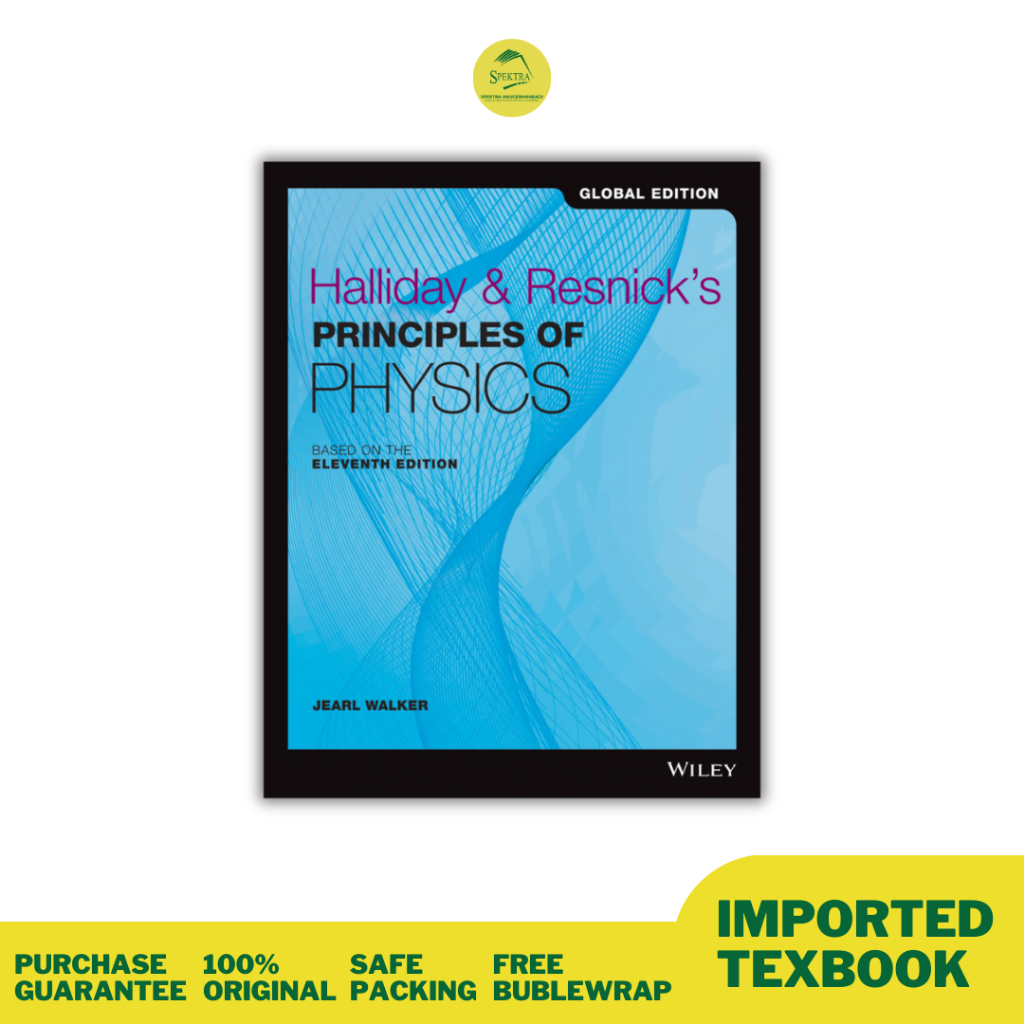 Jual Buku Halliday and Resnick's Principles of Physics 11 Edition 9781119454014 | Shopee Indonesia