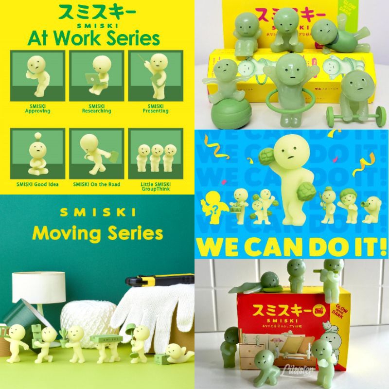 Jual Smiski Figure Glow in The Dark Blindbox | Shopee Indonesia