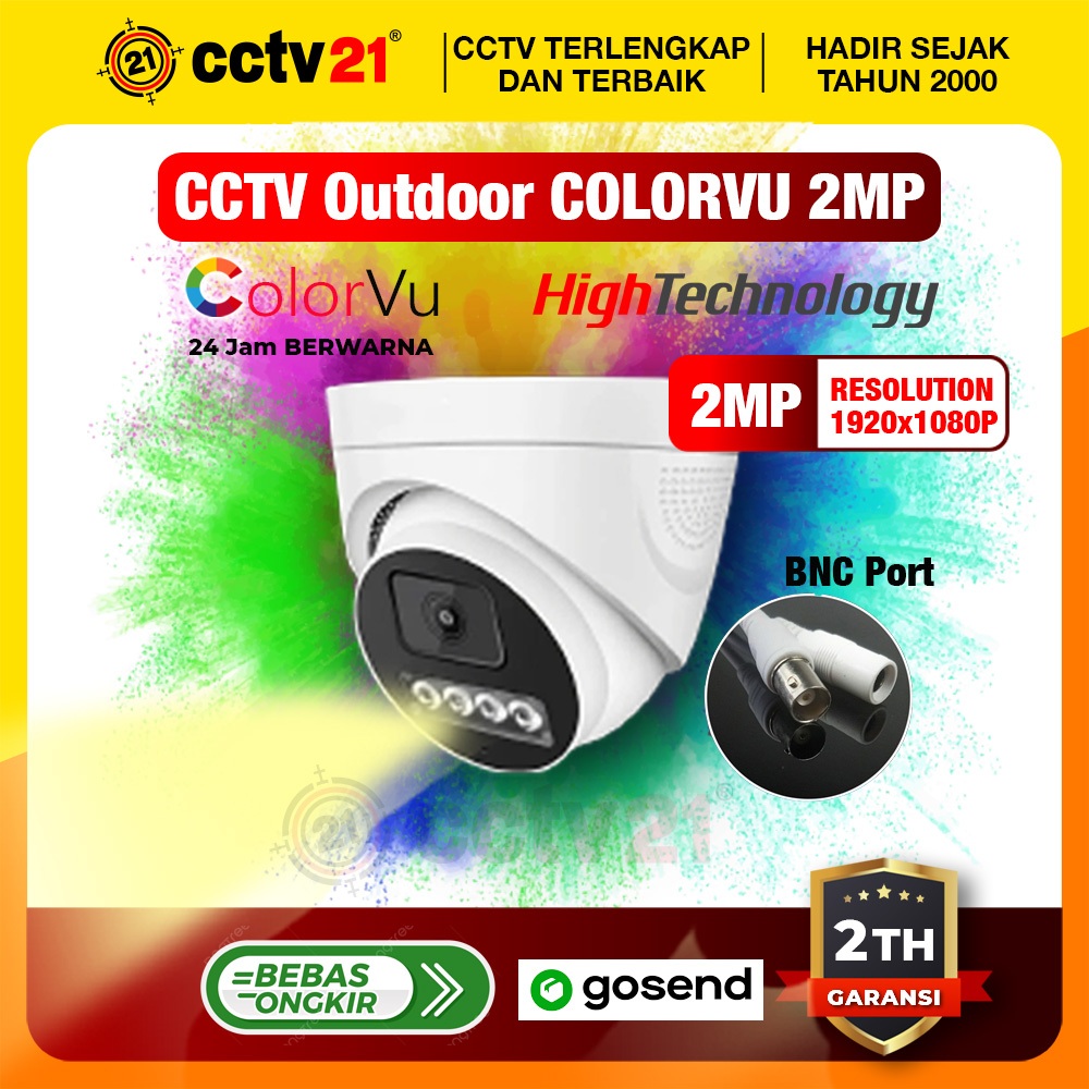 Jual CCTV / Camera /Kamera / 2MP High Technology Full Color 24Jam ...