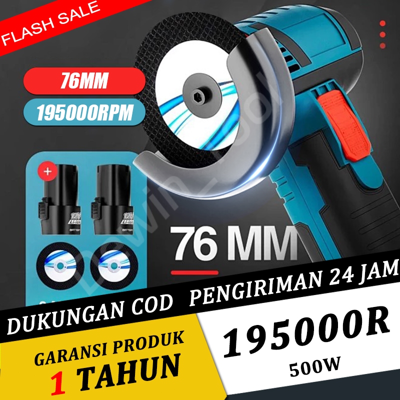 Jual DEWIN gerinda listrik baterai cordless 195000rpm gerinda mini 12V ...