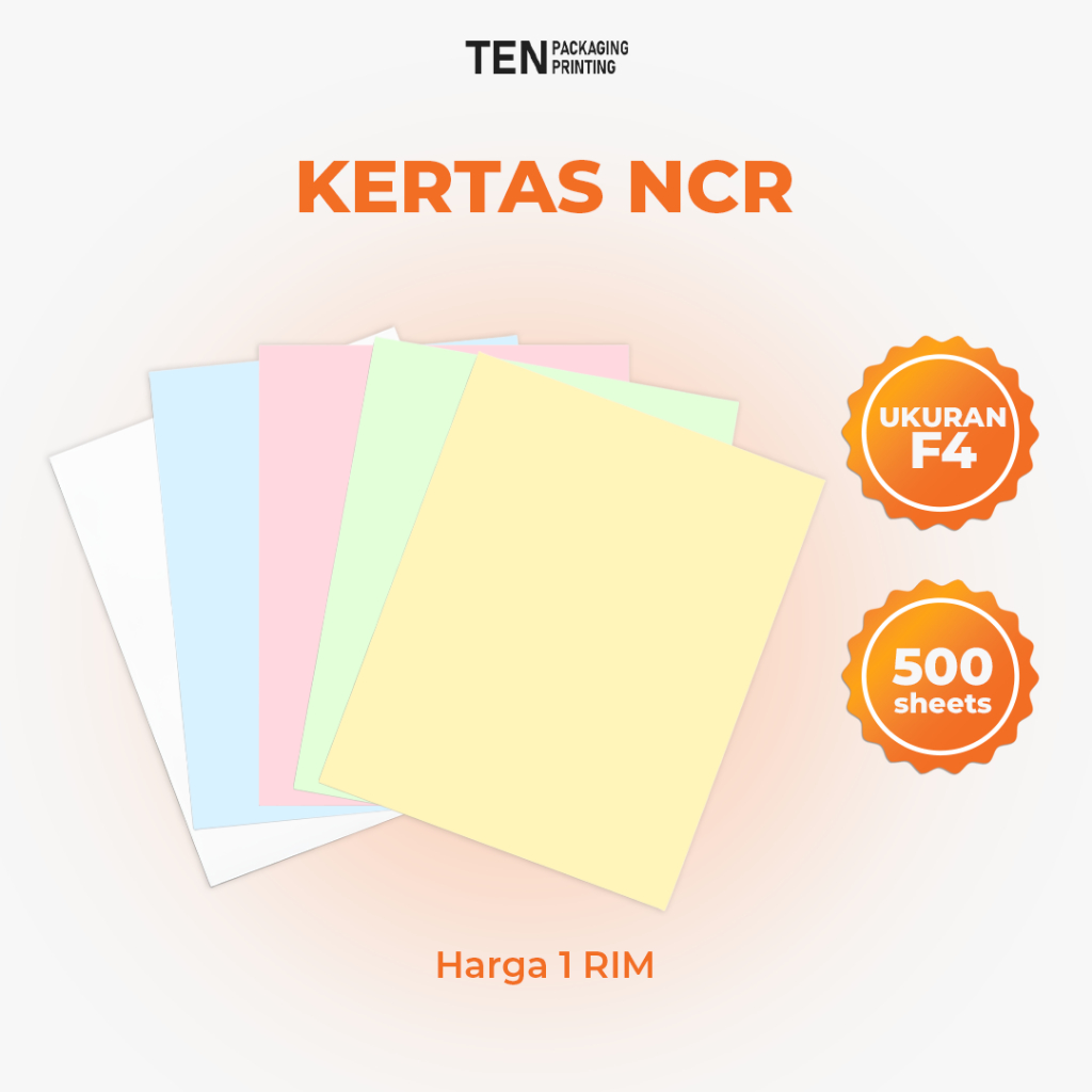 Jual Kertas HVS A4 F4 & NCR F4 Top, Middle dan Bottom (Harga per rim ...