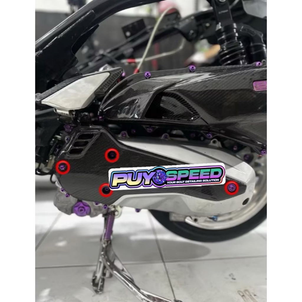 Jual 4 Baut Cover CVT PCX 160 Vario 160 Adv 160 | Shopee Indonesia