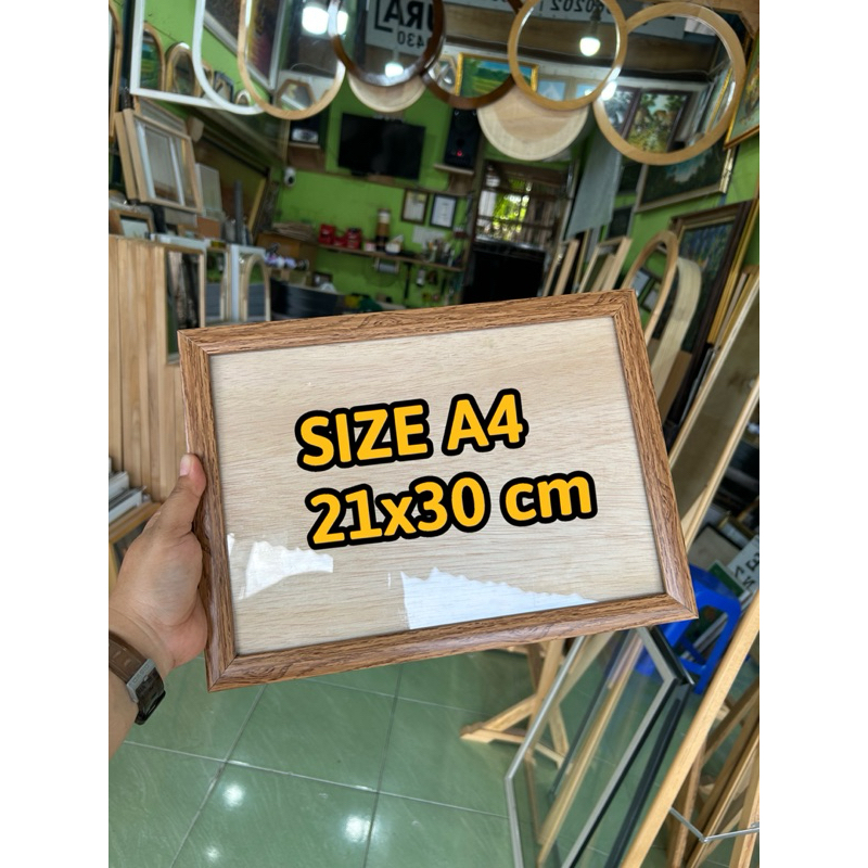 Jual FRAME FOTO/ SERTIFIKAT/ PIAGAM A4 | Shopee Indonesia