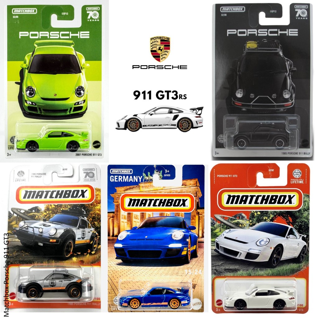 Jual MATCHBOX PORSCHE 911 GT3 RS SERIES | Shopee Indonesia
