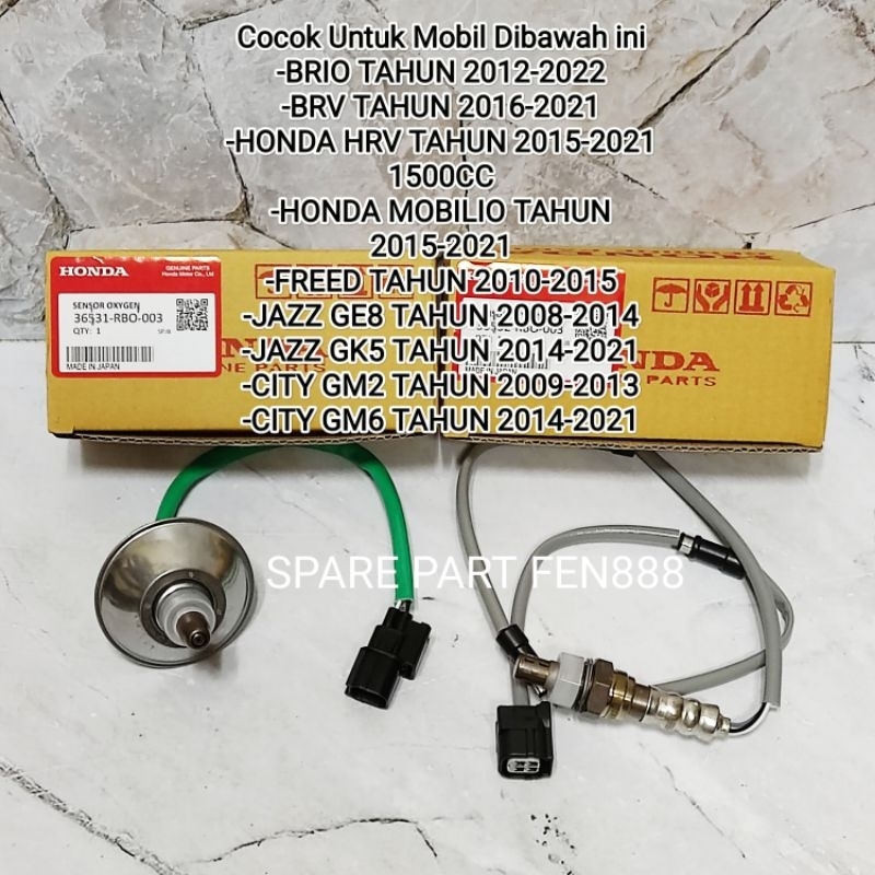 Jual Sensor Oksigen O2 Oxygen Depan Atas & Belakang Bawah Set 2pc Asli ...
