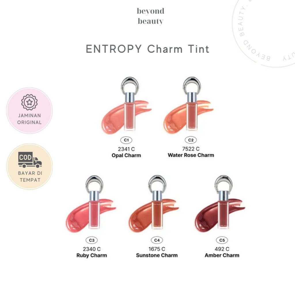 Jual ENTROPY Charm Tint Glossy Gel | Shopee Indonesia
