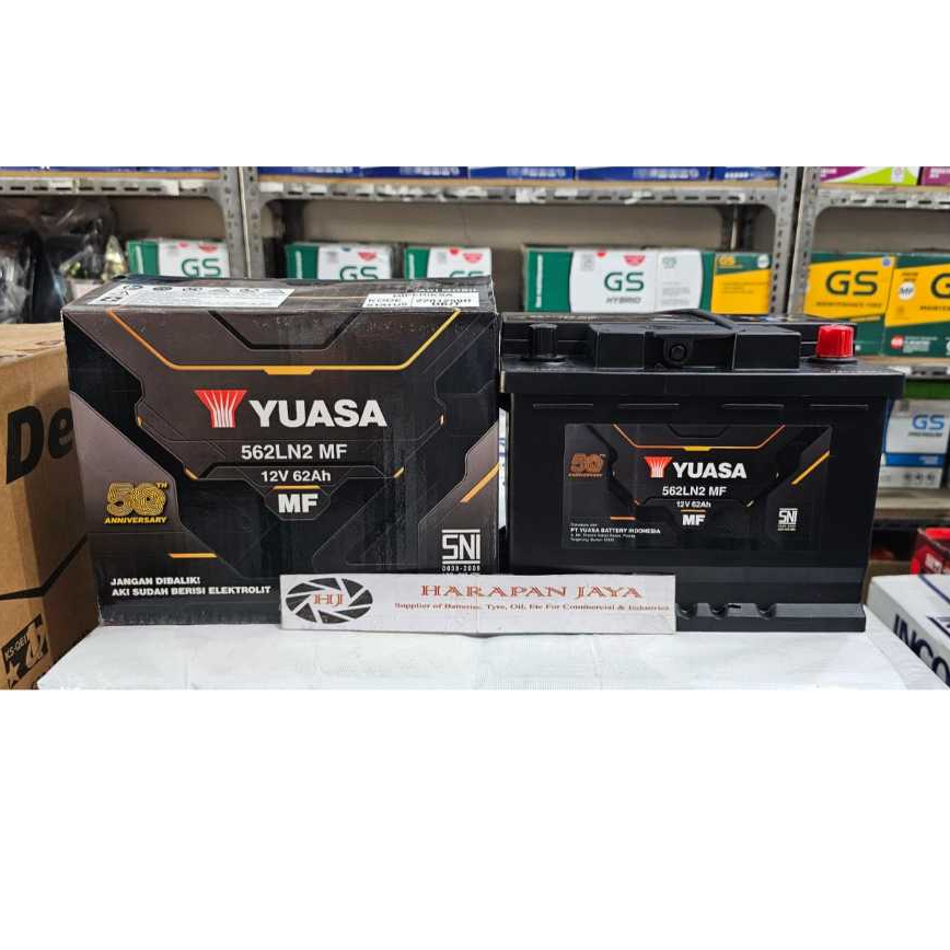 Jual AKI MOBIL YUASA 562 LN2 MF (KERING) | Shopee Indonesia