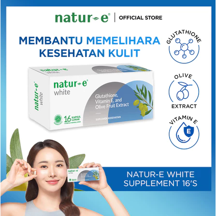 Jual Nature-E White Glutathione Capsule Suplemen/Vitamin / Nature E ...