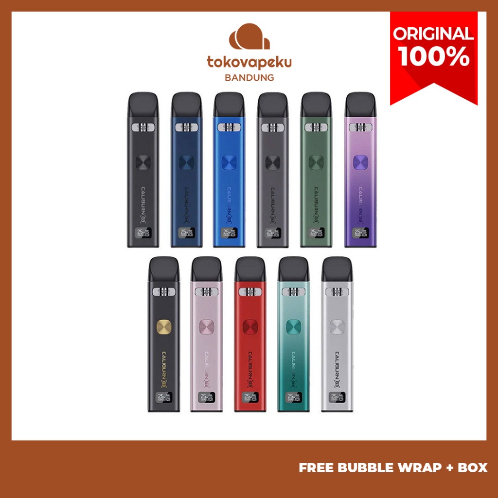 Jual CALIBURN G3 POD KIT 900MAH POD CALIBURN G3 25W ORIGINAL by UWELL ...