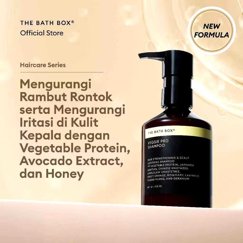 Jual The Bath Box Veggie Pro Haircare (Rambut Rontok, Rambut Patah ...