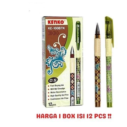 Jual Pulpen Kenko K-100 Batik 0,5mm-Hitam | Shopee Indonesia