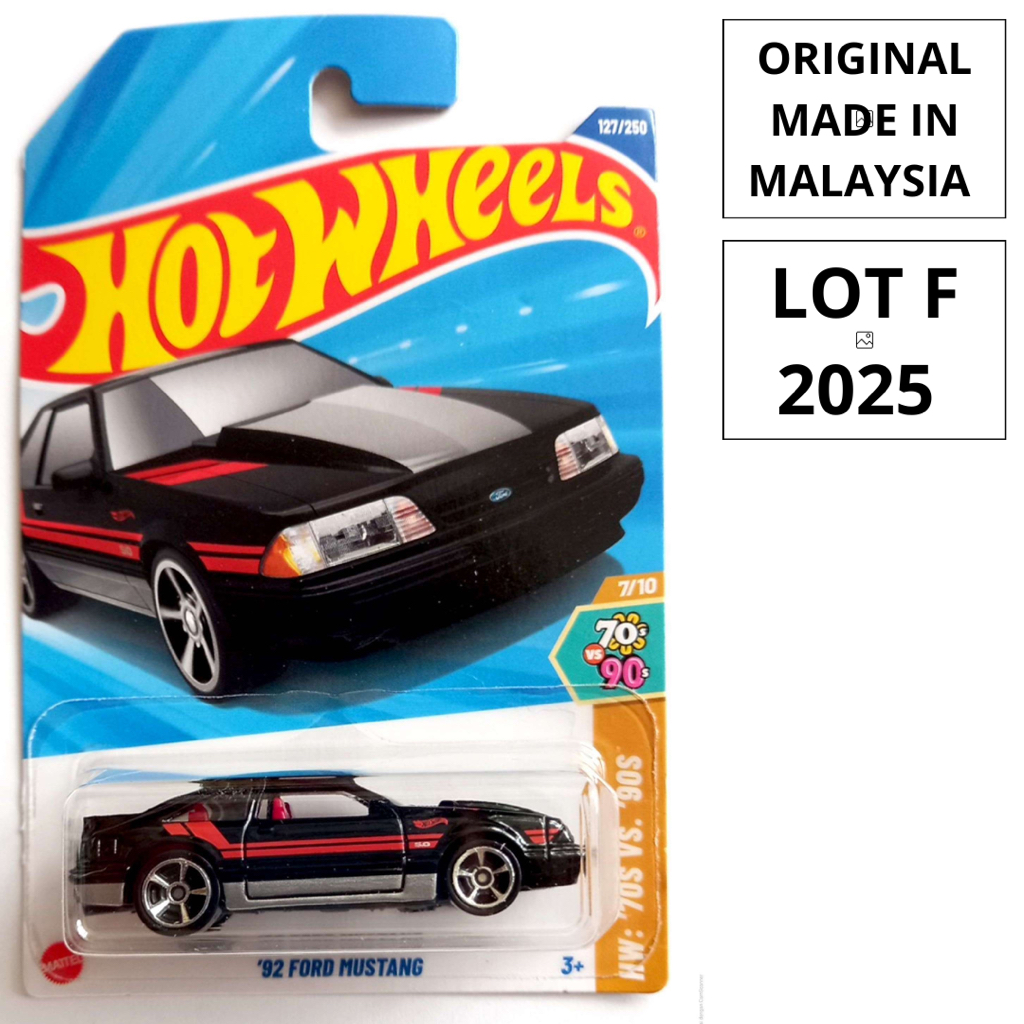 Jual Hot Wheels 82 ford mustang hitam Lot F 2025 | Shopee Indonesia