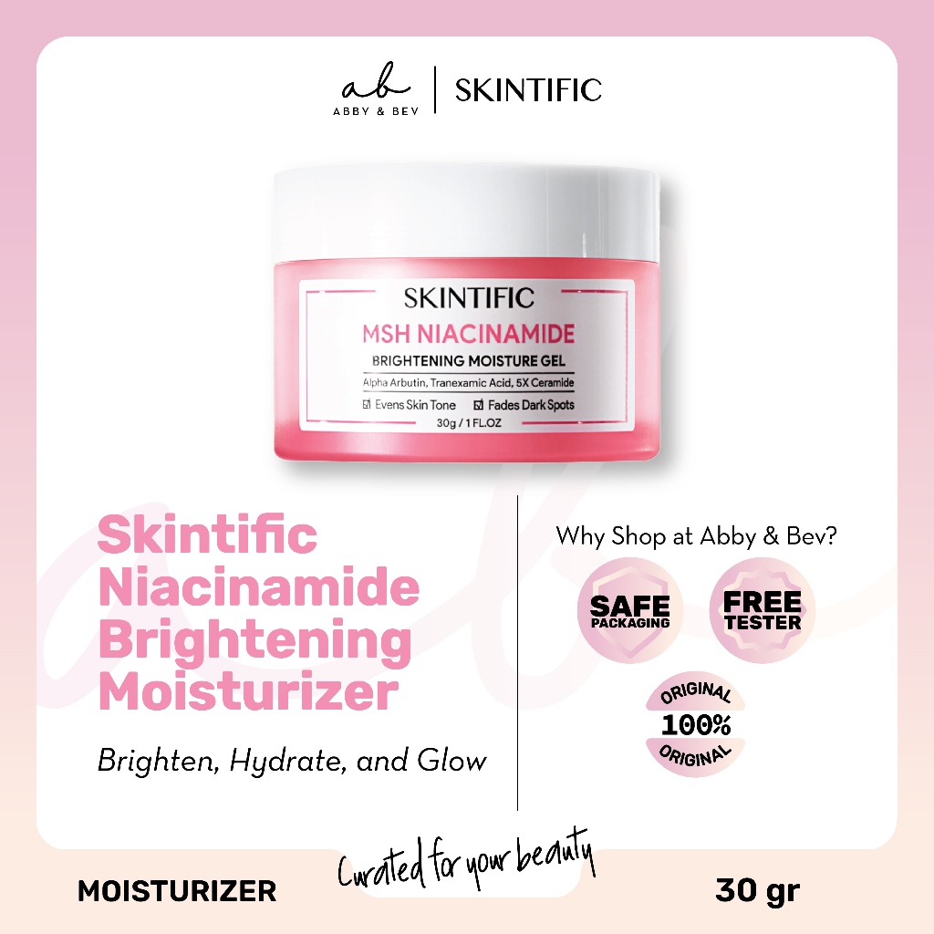 Jual AB - Skintific Niacinamide Brightening Moisturizer [30gr ...